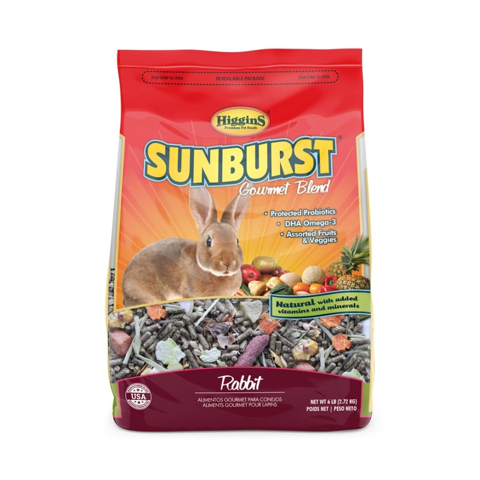 HIGGINS SUNBURST GOURMET BLEND RABBIT - Fort Worth, TX - Handley's Feed ...
