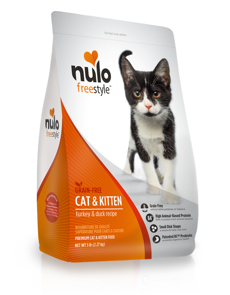 Nulo FreeStyle High-Meat Turkey & Duck Recipe Dry Cat & Kitten Food ...