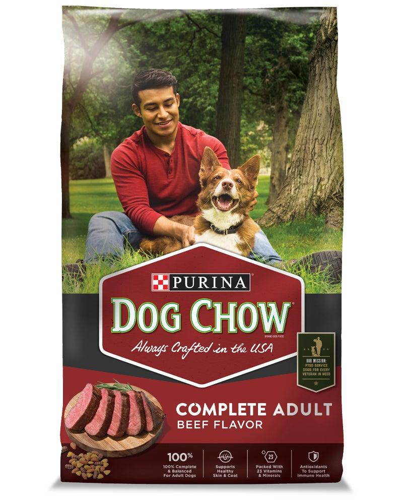 Purina Dog Chow Complete Adult Beef Flavor Dry Dog Food - Fort Worth ...