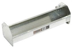 Double-Tuf 18" Galv Trough Feeder - Fort Worth, TX - Handley's Feed Store