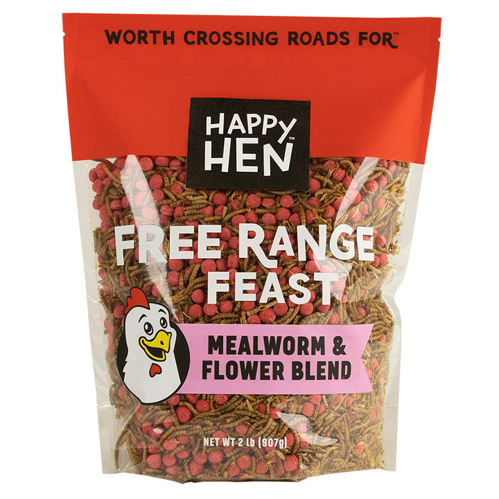 Happy Hen Treats Free Range Feast™ Mealworm & Flower Blend - Fort Worth ...
